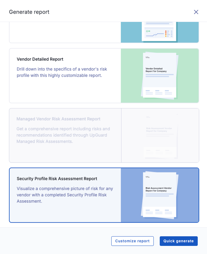 How to assess your vendors using AI-powered Security Profile and Instant Risk Assessments